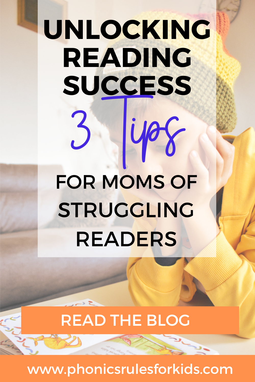 Unlocking Reading Success: 3 TIPS for 3rd Graders Struggling to Read!