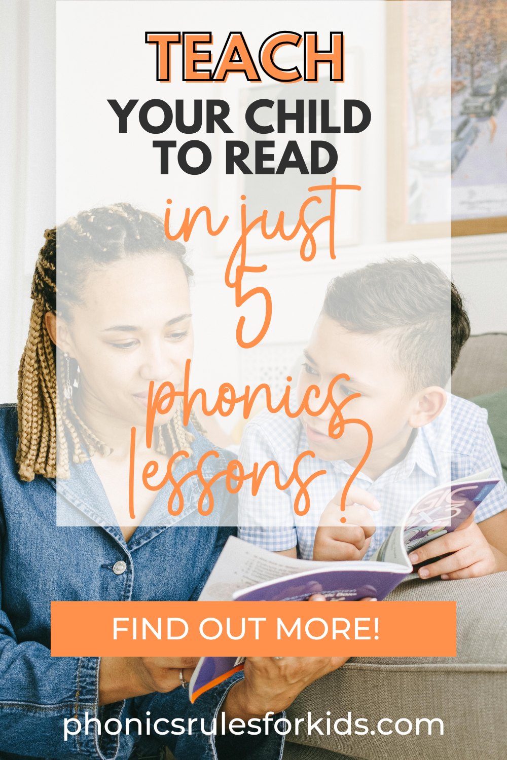 Teach Your Child to Read in Just 5 Easy Lessons? YOU BET!